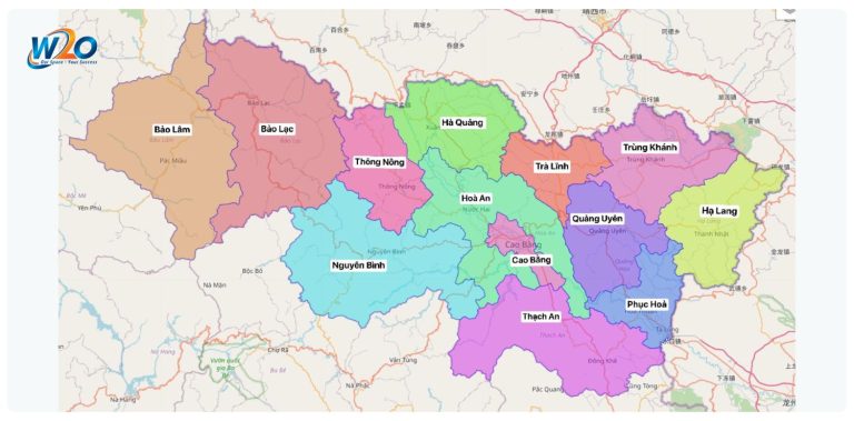 Cập nhật bản đồ miền Bắc chi tiết 25 tỉnh thành mới nhất