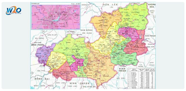 Bản đồ miền Trung và danh sách 19 tỉnh thành chi tiết